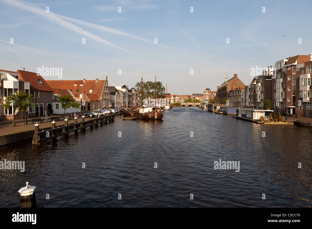 pretty riverside-Delft, Netherland Stock Photo - Alamy