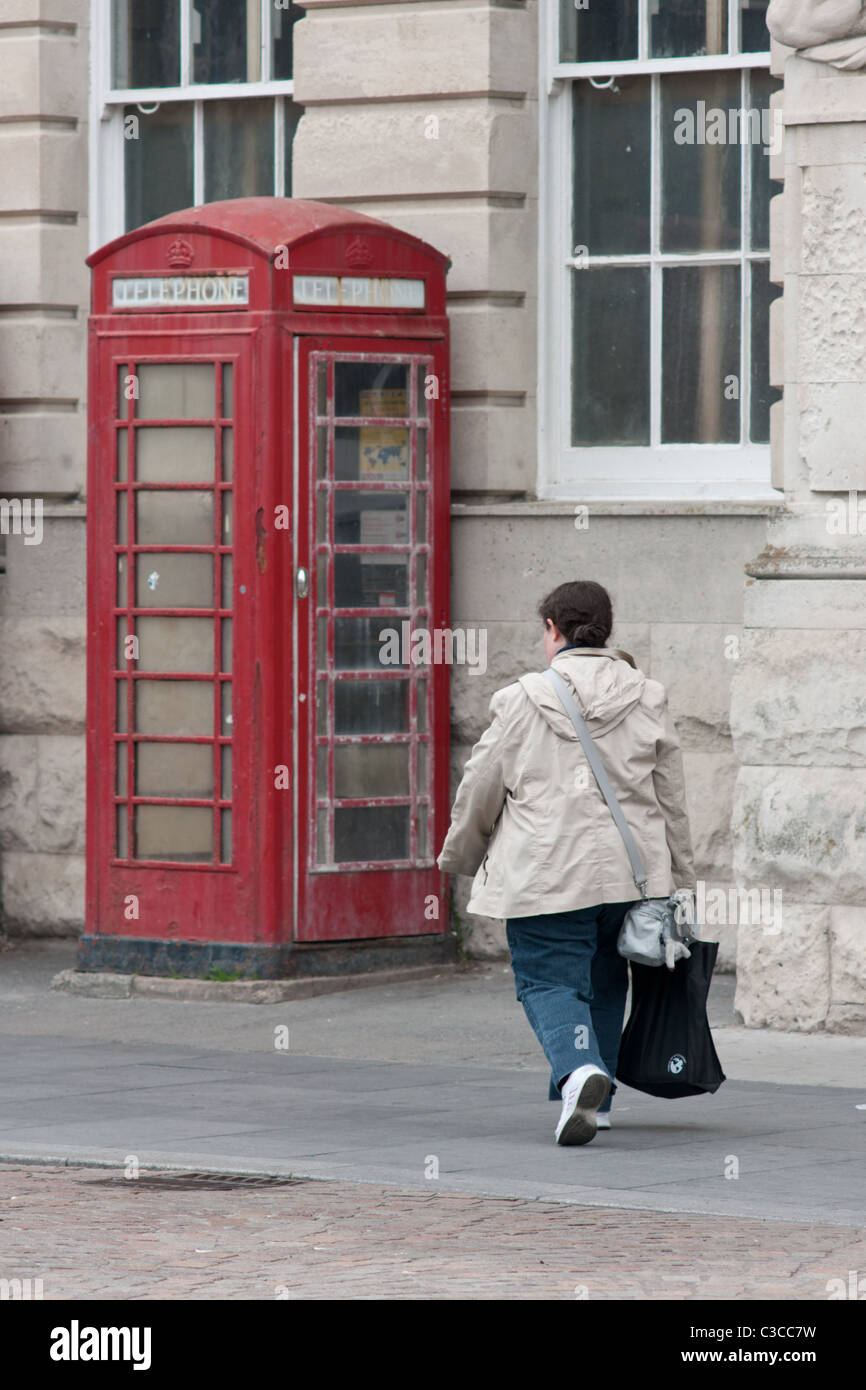 Blackpool street scene Stock Photo - Alamy