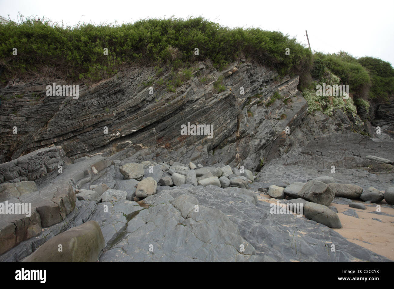 Wave cut platform cliff hi-res stock photography and images - Alamy