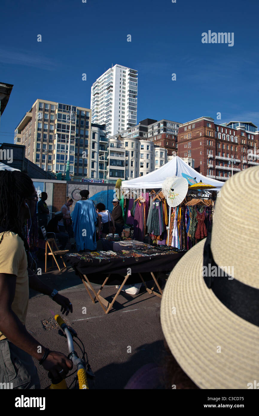 brighton promenade england Stock Photo - Alamy