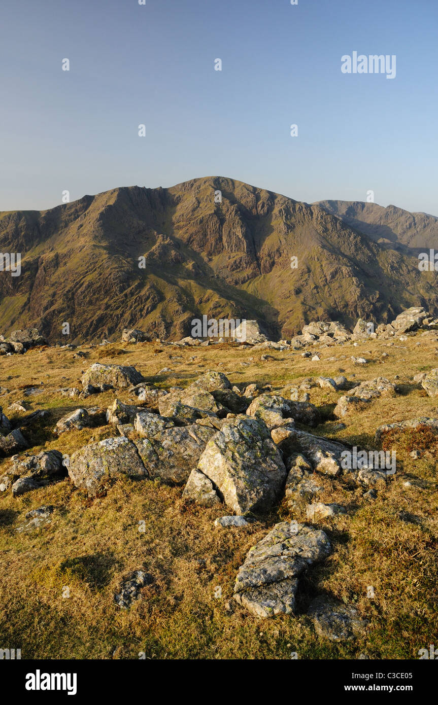 View to Pillar from High Crag in the English Lake District Stock Photo ...