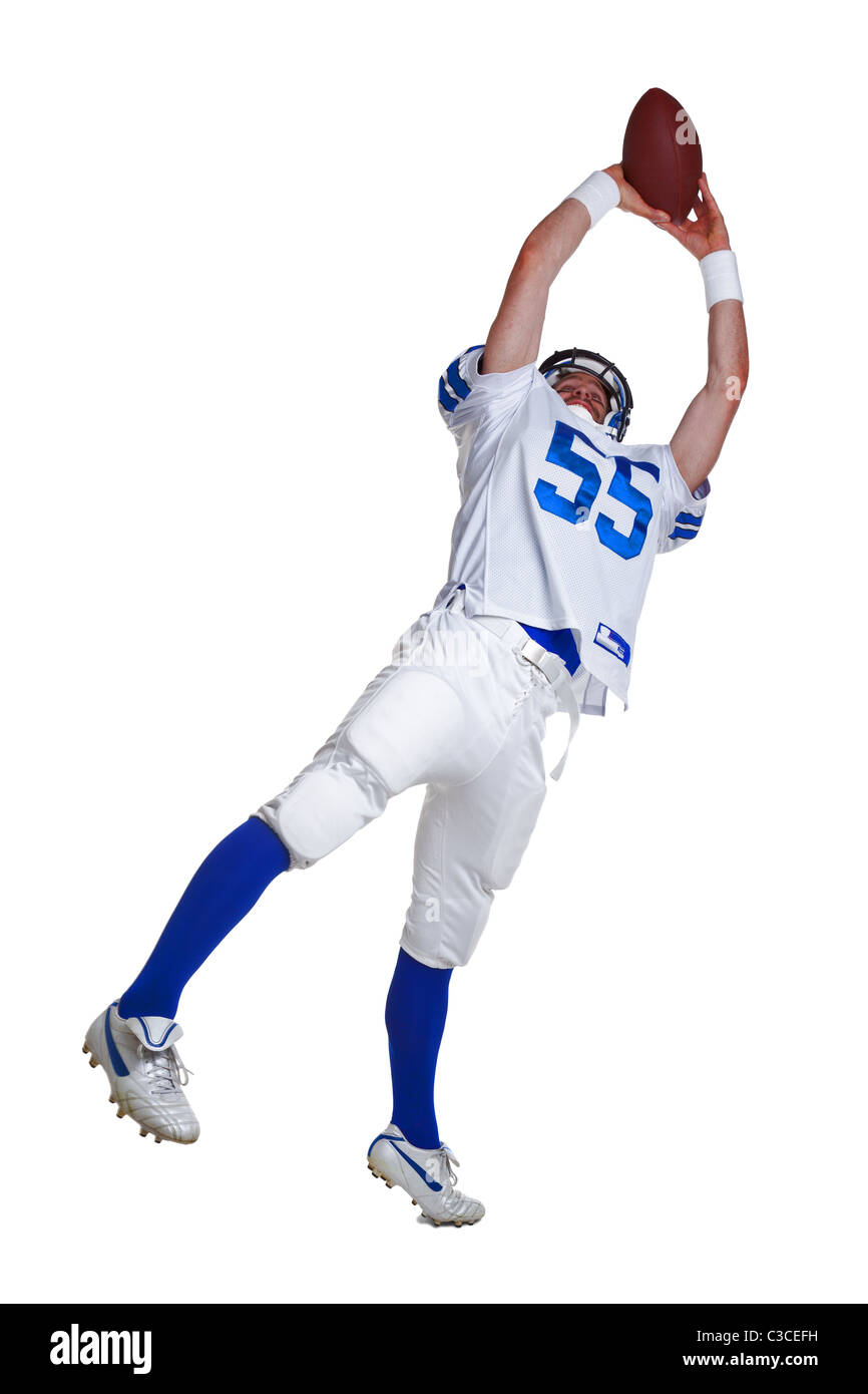 American football catch hi-res stock photography and images - Alamy