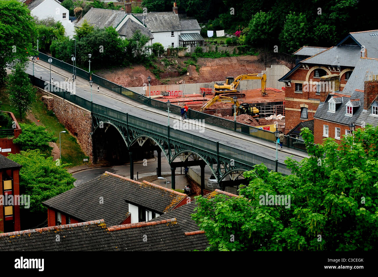 Georgian cast iron bridge hi-res stock photography and images - Alamy
