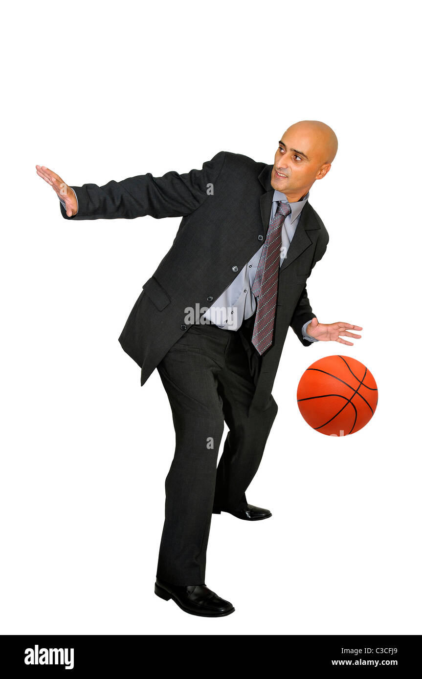 Male basketball player power Cut Out Stock Images & Pictures - Alamy