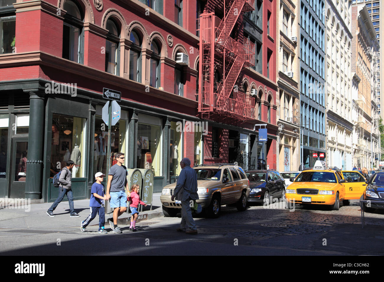 Soho, Manhattan, New York City, USA, North America Stock Photo - Alamy