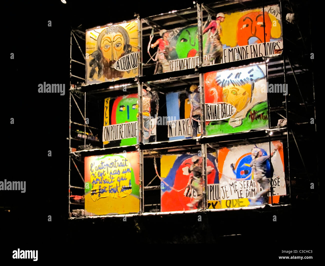 Led street lighting france hi-res stock photography and images - Alamy