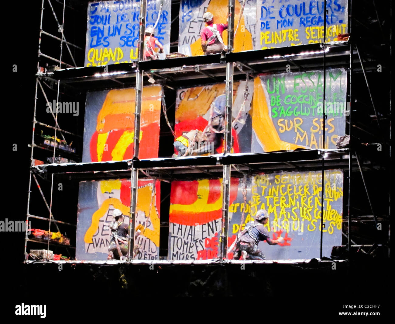 Theatrical scene painting hi-res stock photography and images - Alamy