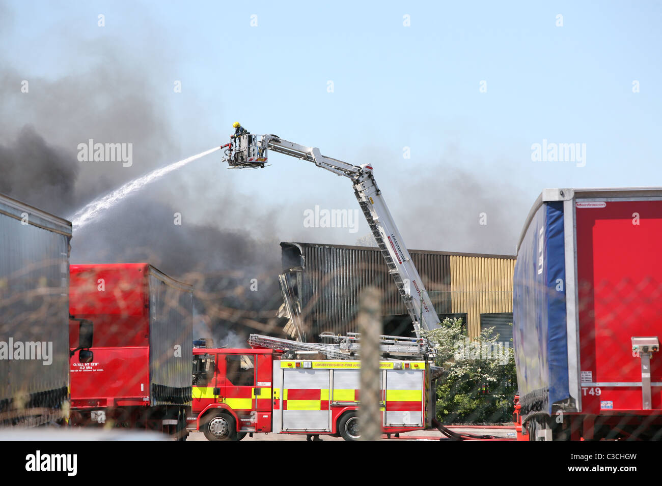 Fire engine ladder hi-res stock photography and images - Alamy