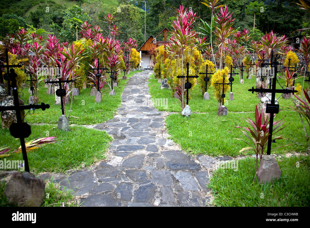 The Austrian-German settlement of Pozuzo, in Peru's remote high Amazon ...
