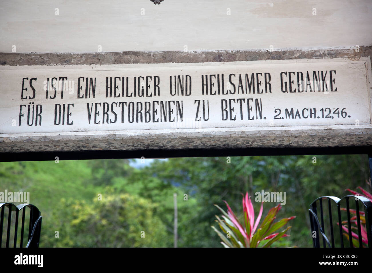 The Austrian-German settlement of Pozuzo, in Peru's remote high Amazon ...