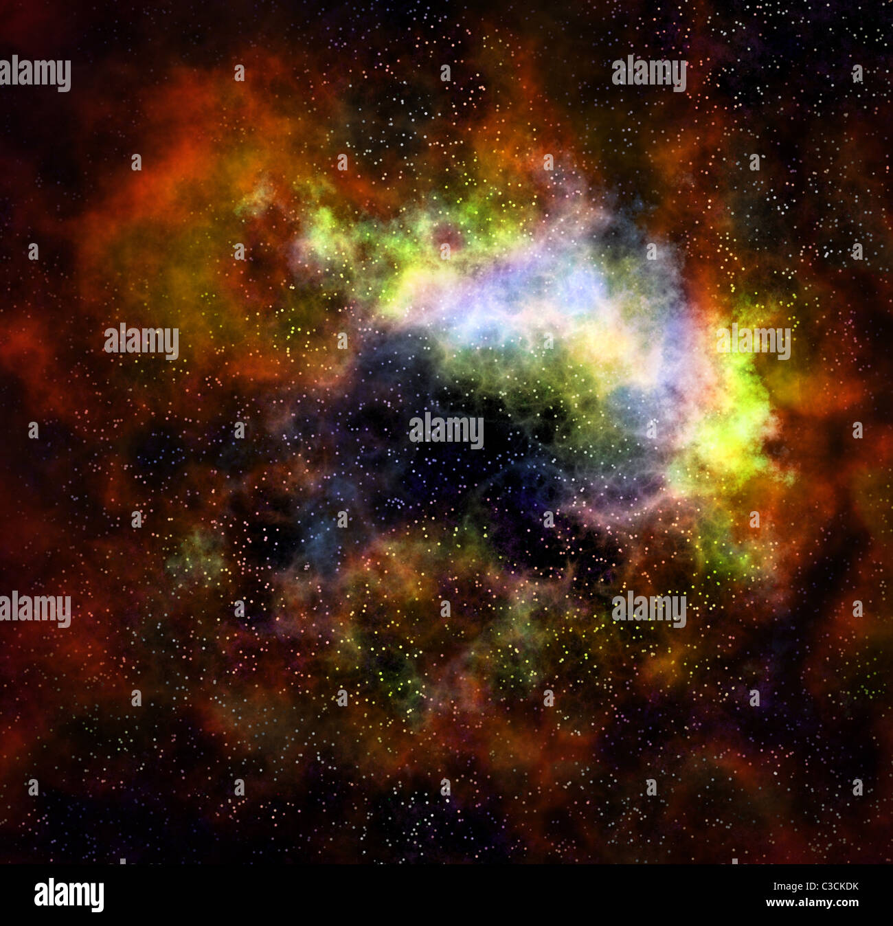 deep outer space gas cloud nebula galaxy and stars Stock Photo - Alamy