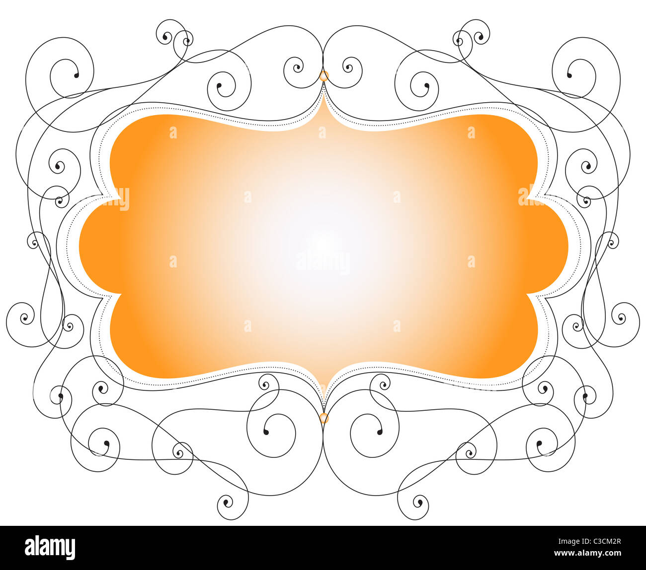 Vintage frame illustration - Exclusive to Alamy only Stock Photo - Alamy