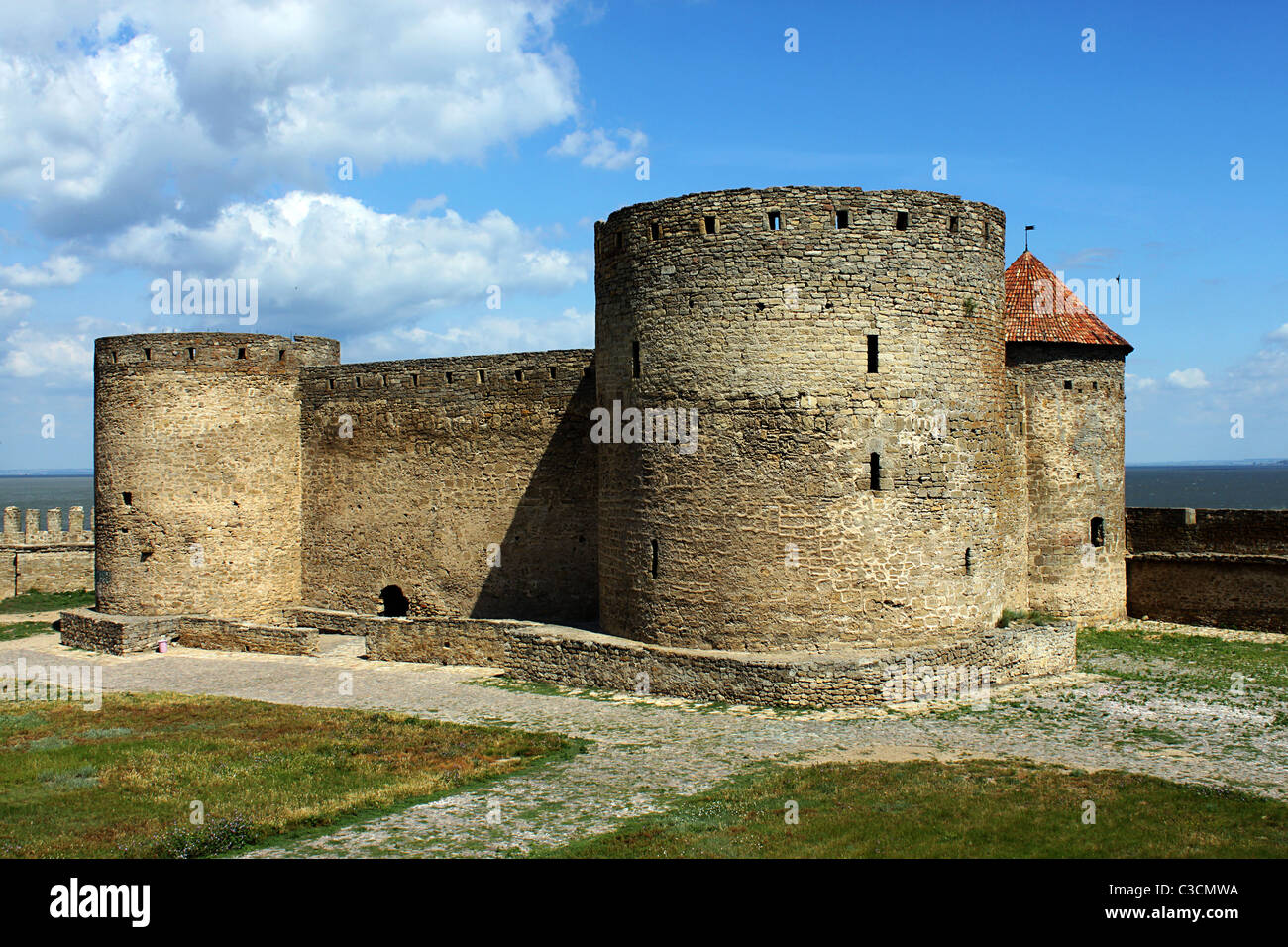 Fortress clouds fortification tower hi-res stock photography and images ...