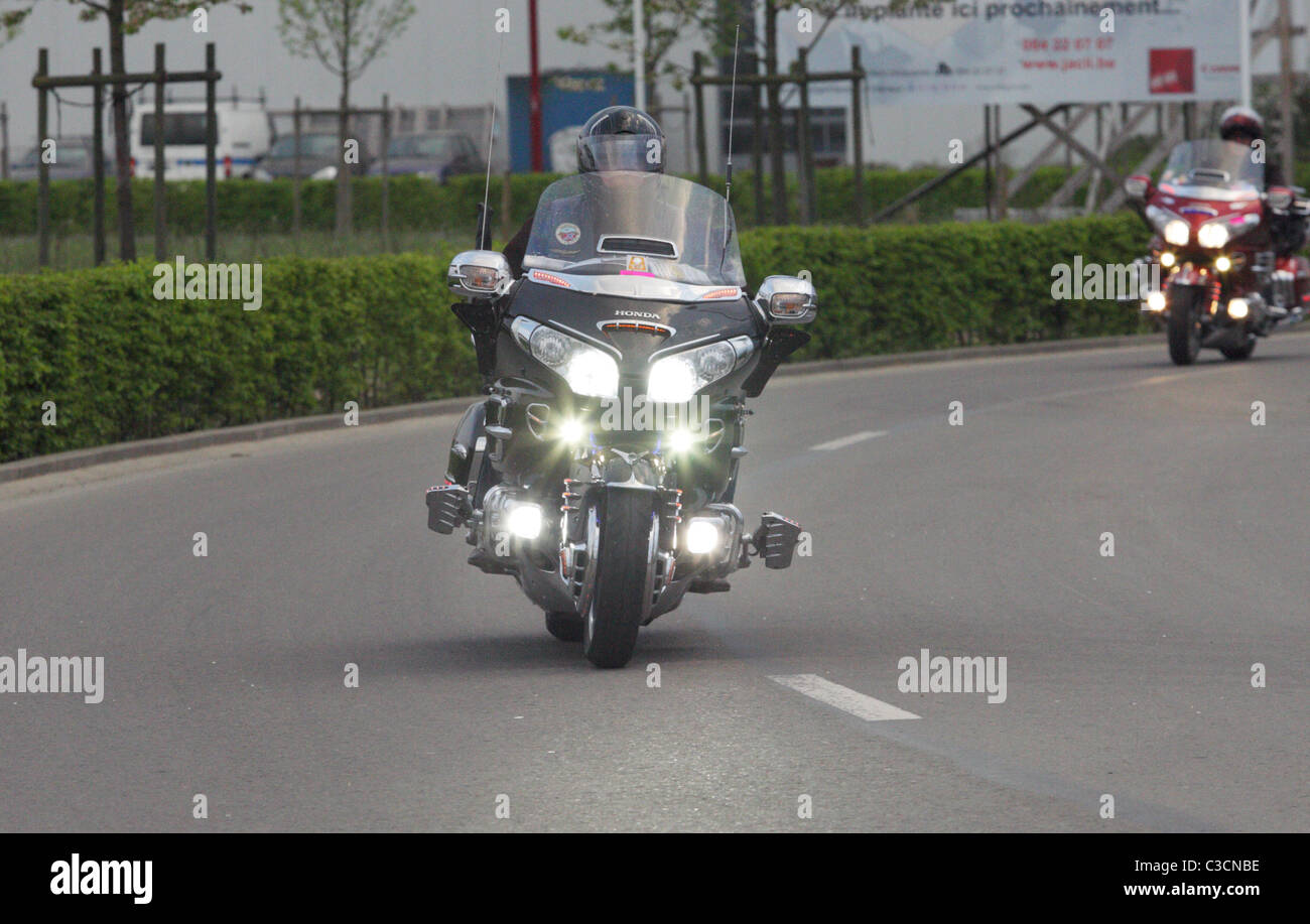 Honda goldwing man riding hi-res stock photography and images - Alamy