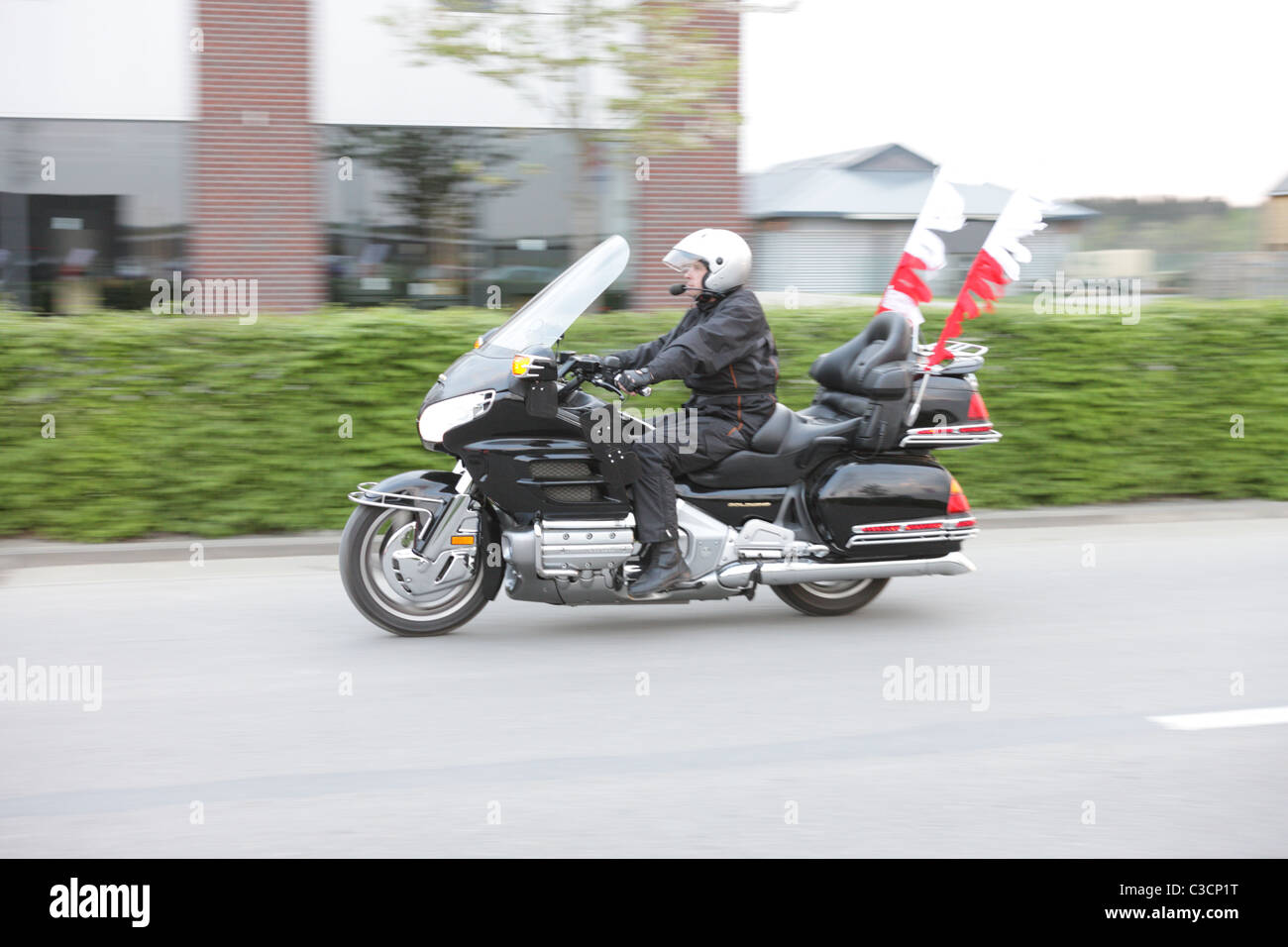 Honda goldwing man riding hi-res stock photography and images - Alamy