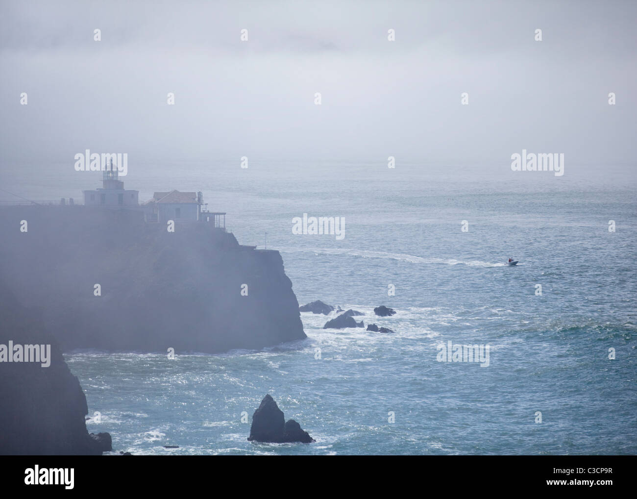 Fog coastal hi-res stock photography and images - Alamy
