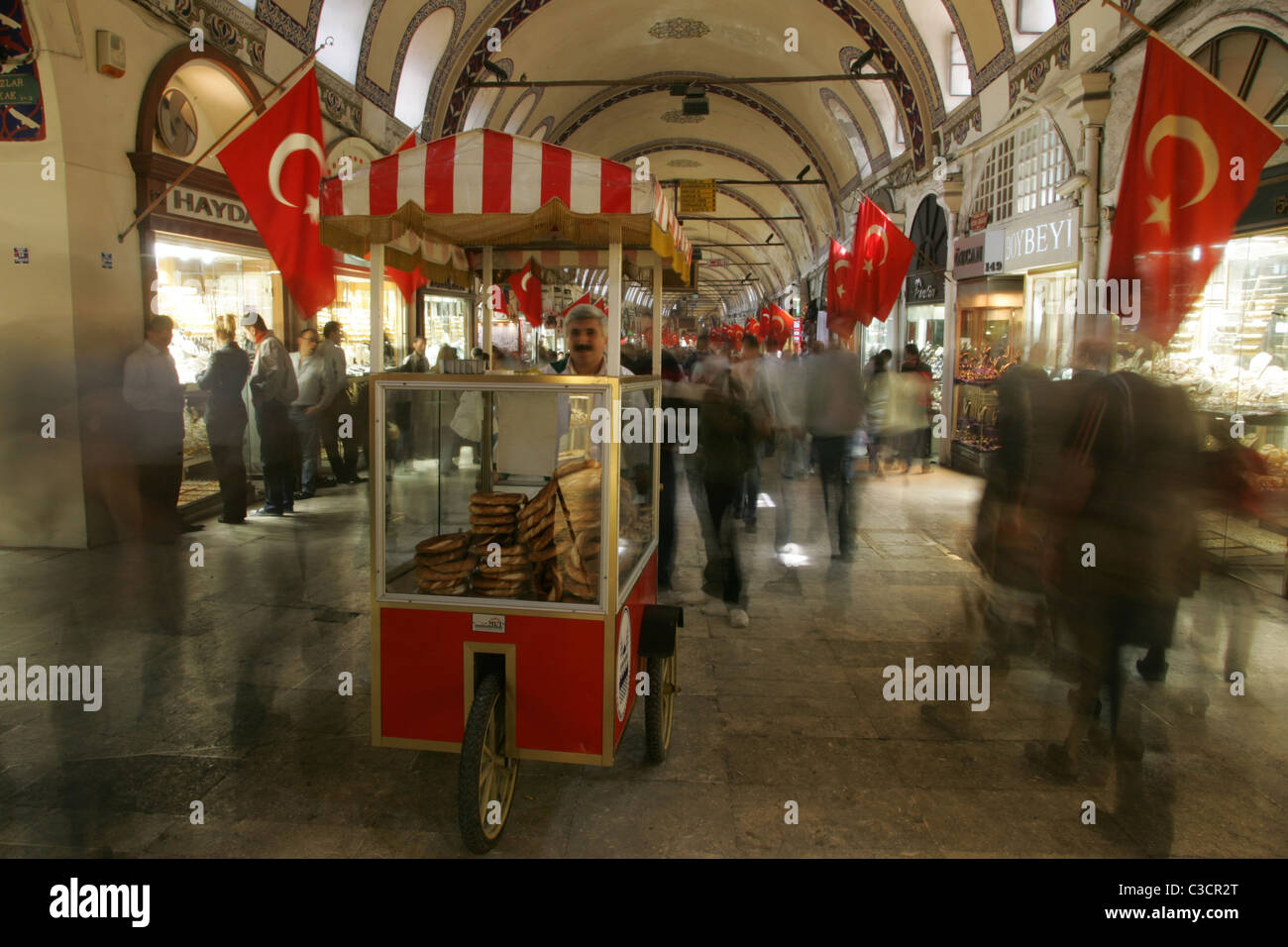 Old market in Istanbul , Turkey Stock Photo - Alamy