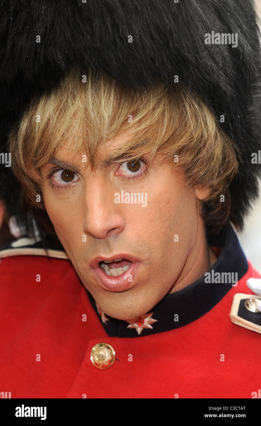 Sacha Baron Cohen UK film premiere of 'Bruno' held at the Empire ...