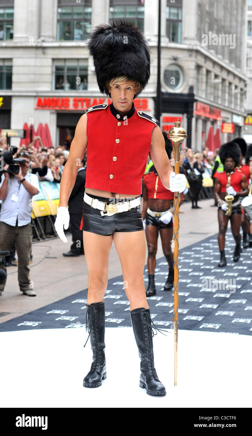 Sacha Baron Cohen UK film premiere of 'Bruno' held at the Empire ...