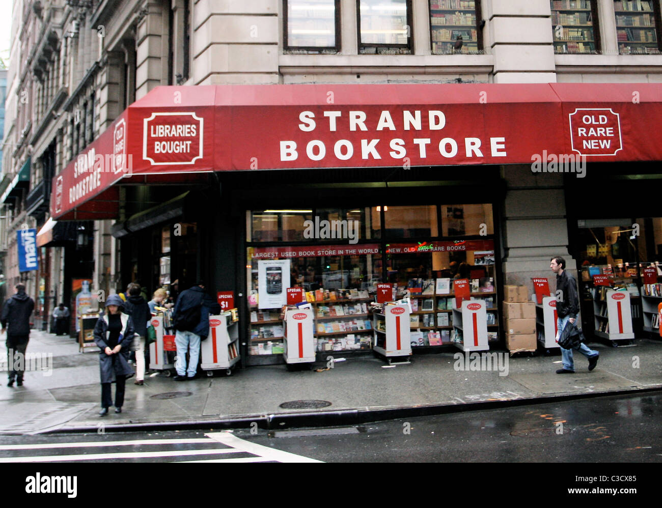 Strand Bookstore on Broadway and 12th Street in Manhattan New York City ...