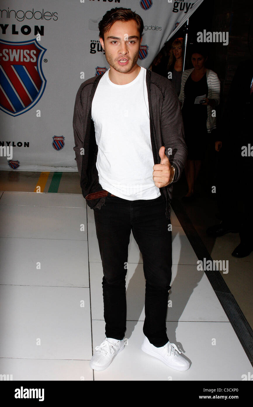 Ed Westwick K-Swiss Classic Remastered Party with Ed Westwick at ...