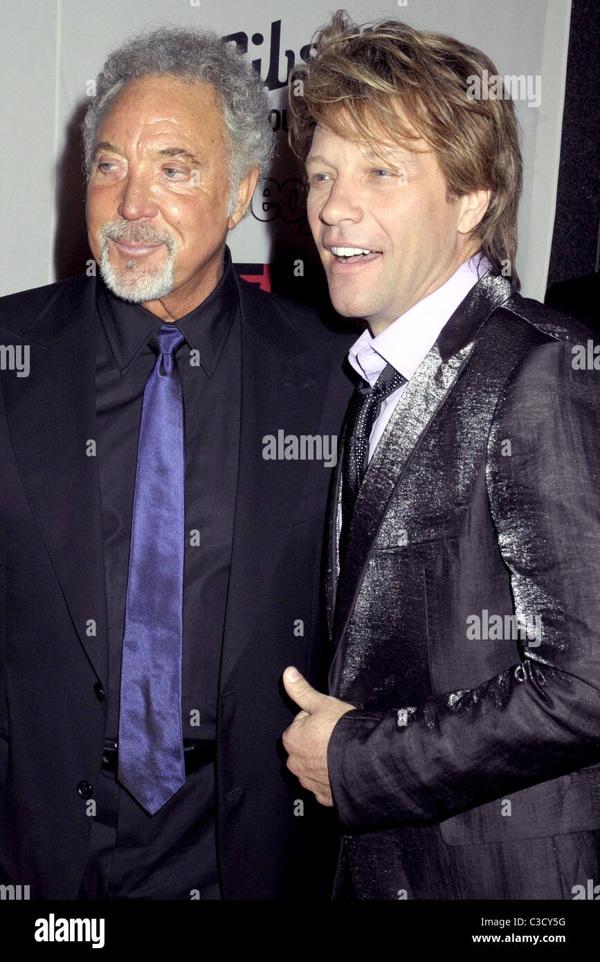 Tom Jones and Jon Bon Jovi 40th Annual Songwriters Hall of Fame ...