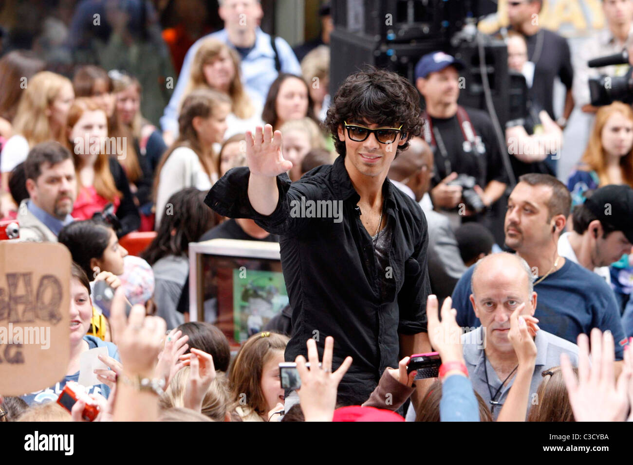 Joe Jonas of The Jonas Brothers perform live at NBC's Toyota Concert ...