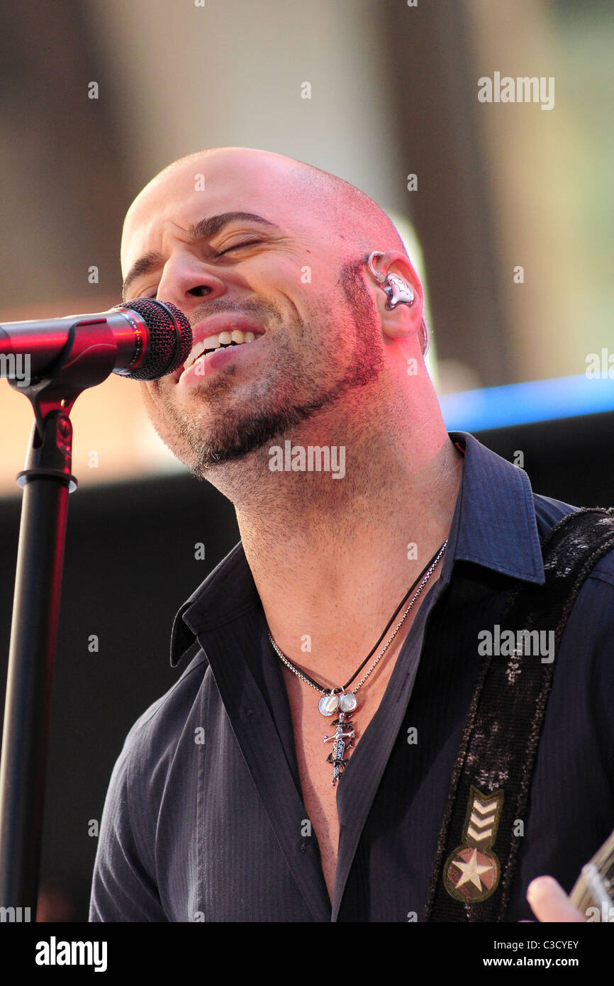Chris Daughtry Daughtry performing live on the 'Today Show's Summer ...