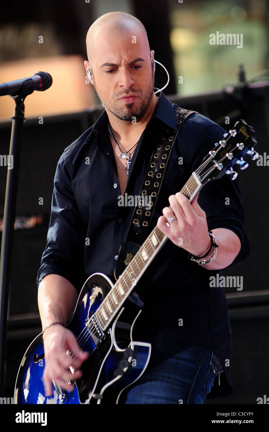 Chris Daughtry Daughtry performing live on the 'Today Show's Summer ...