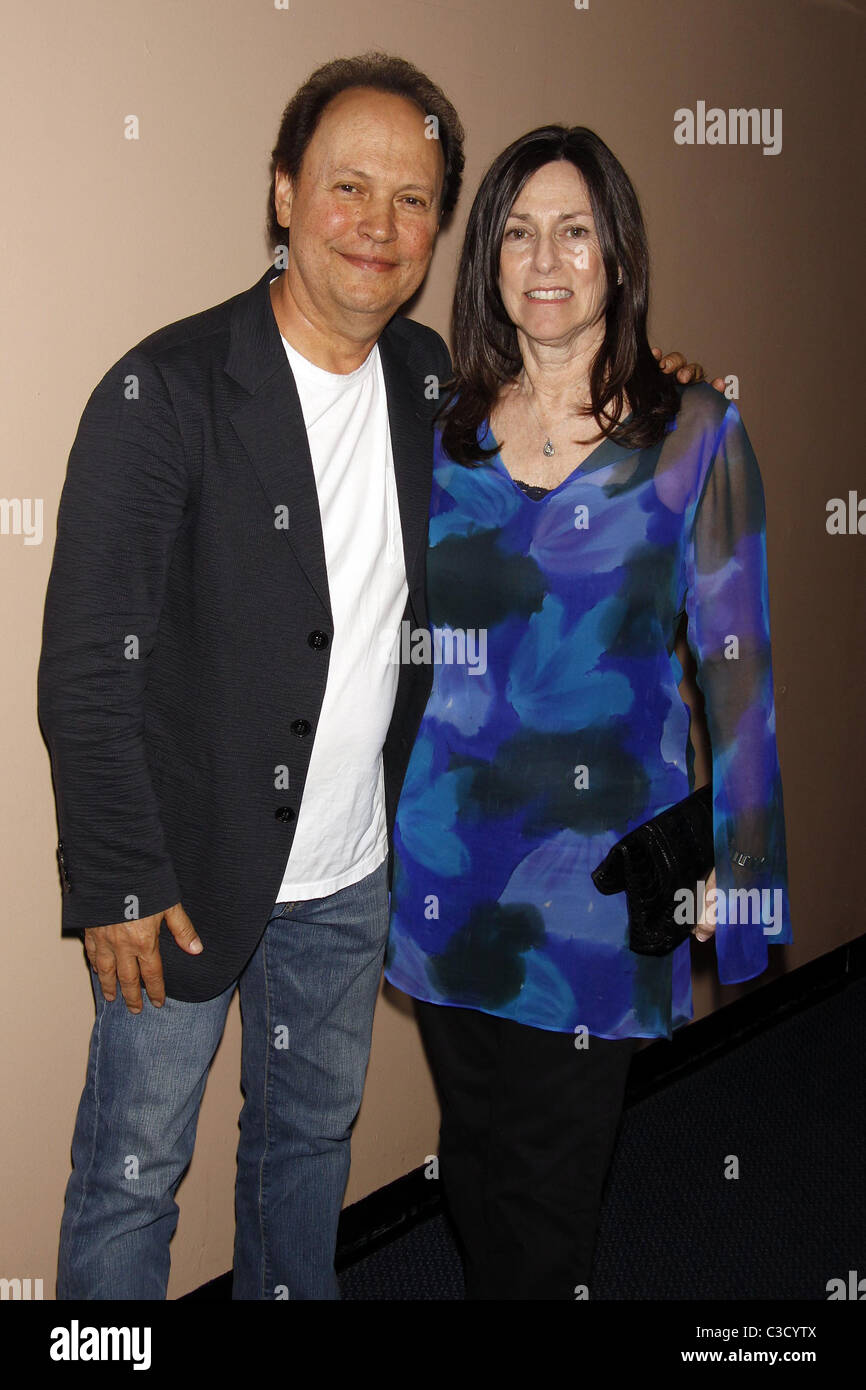 Billy Crystal and his wife Janice Crystal Celebrities backstage at the ...
