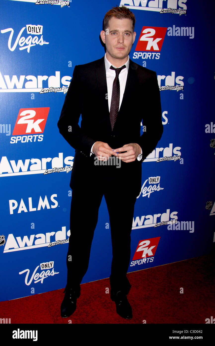 Michael Buble The 2009 NHL Awards held at The Palms Hotel Casino ...