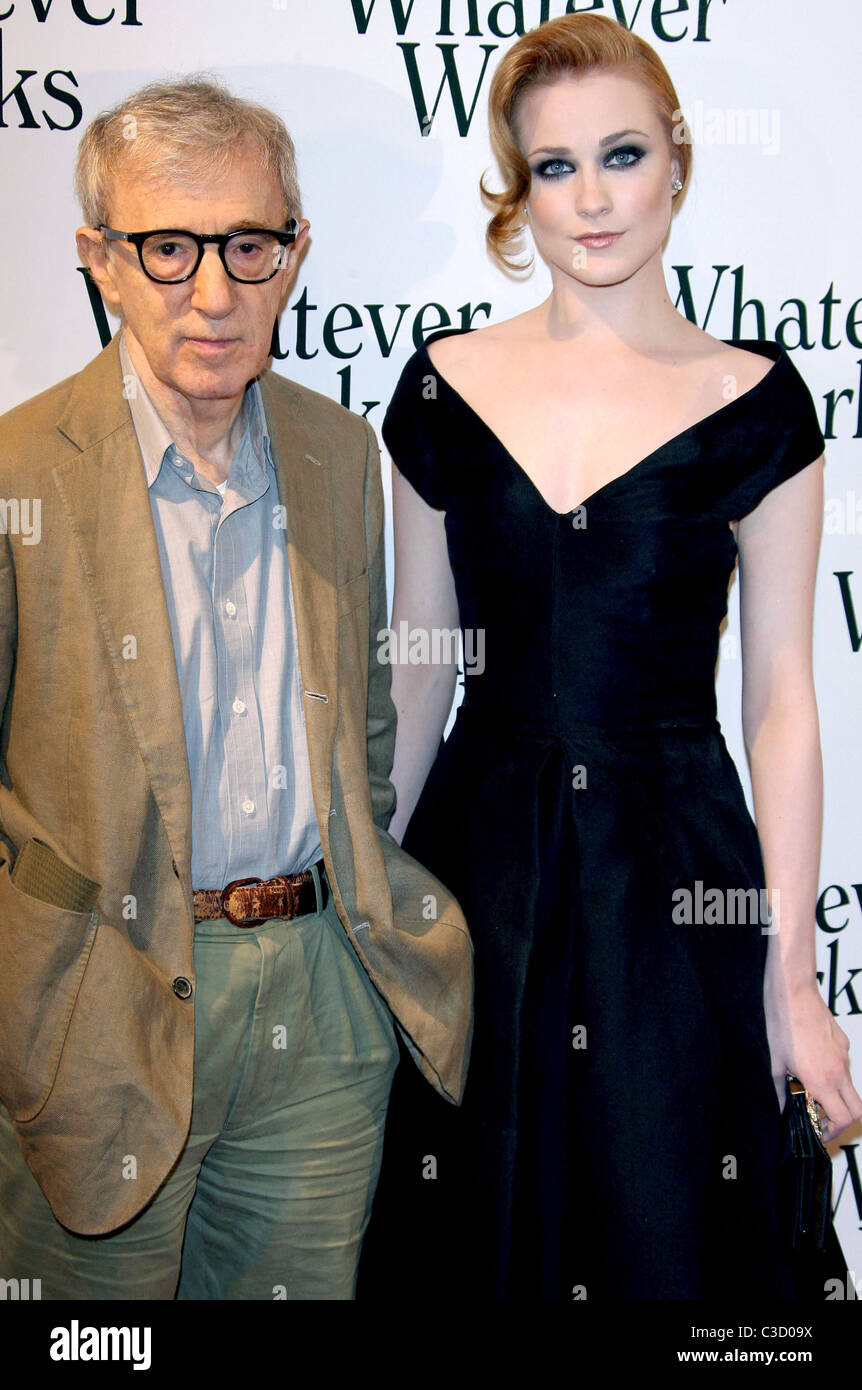 Woody Allen and Evan Rachel Wood French Premiere of 'Whatever Works ...