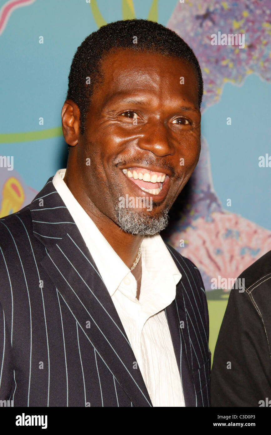 Curtis Cook attends the unveiling of a SpongeBob SquarePants wax figure ...