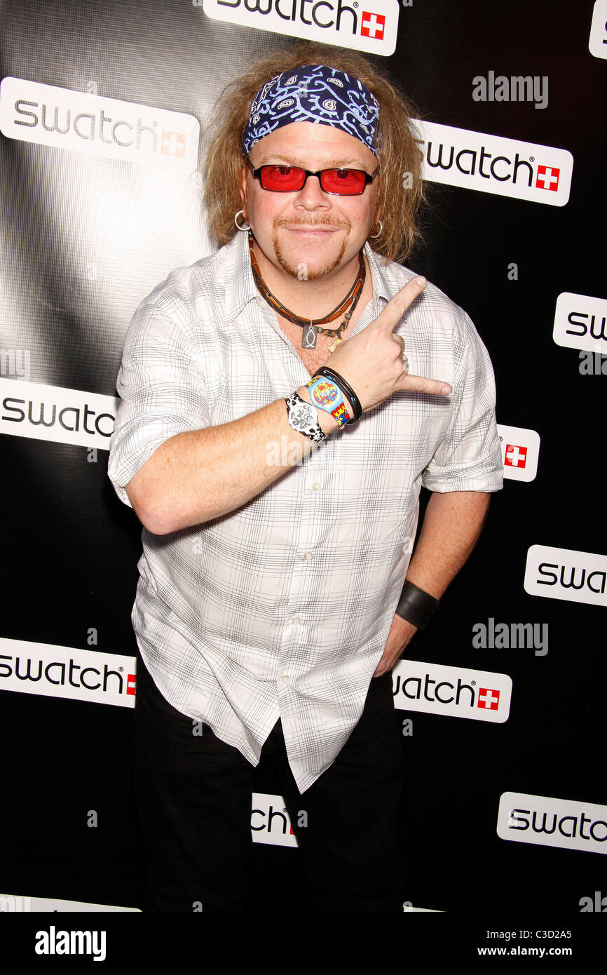 Billy The Artist Release party for the CreArt By Swatch Timepiece ...