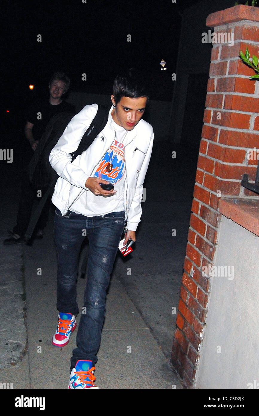 Samantha Ronson arriving at her residence after a night out Los Angeles ...