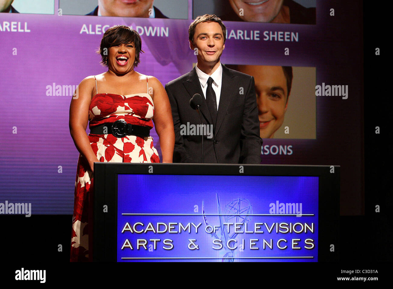Chandra Wilson and Jim Parson 61st Primetime Emmy Awards Nomination ...