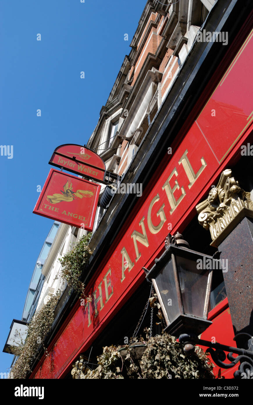 The Angel public house in City Road, London, England Stock Photo - Alamy