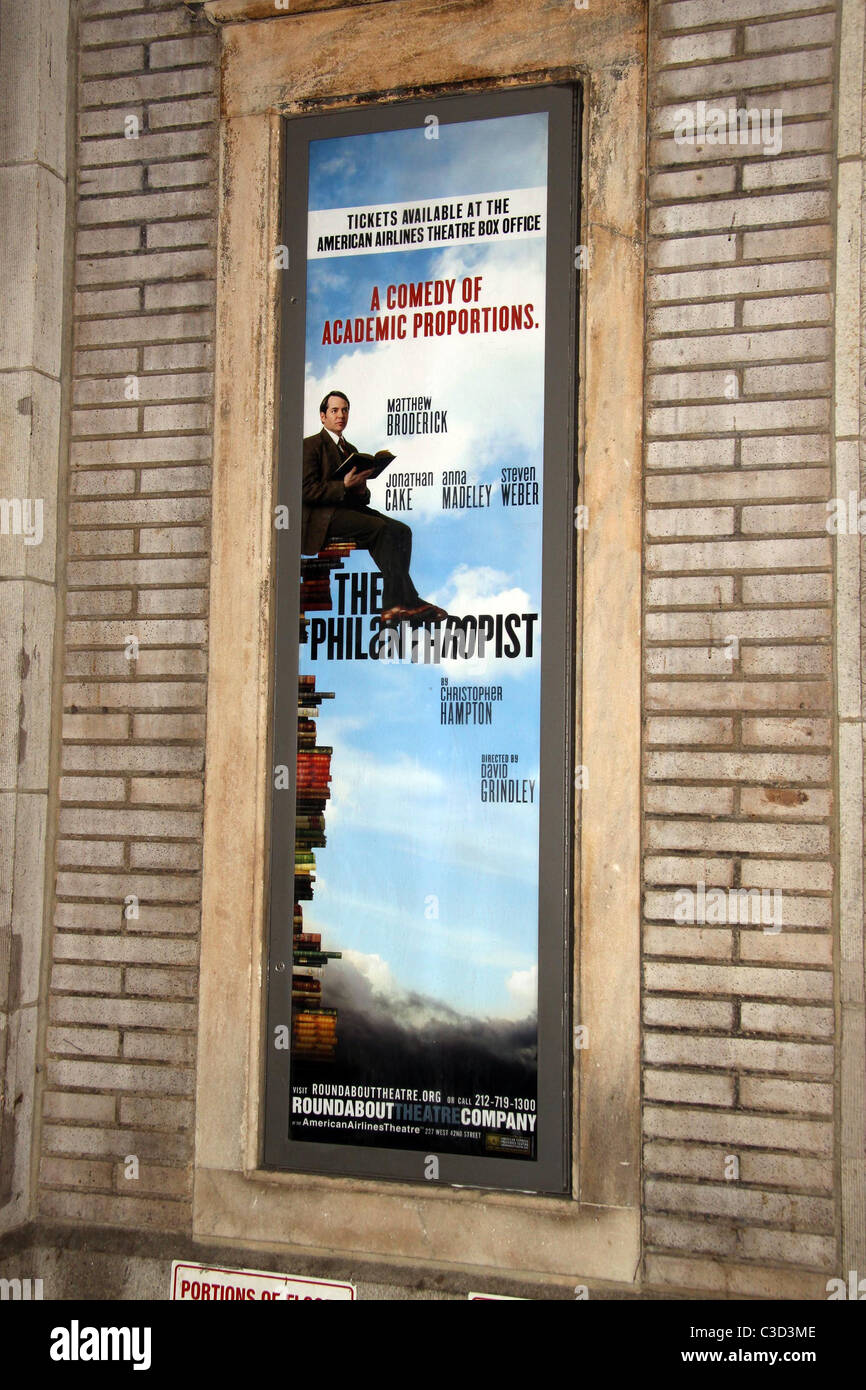 Atmosphere Poster Art for Matthew Broderick latest Broadway production ...