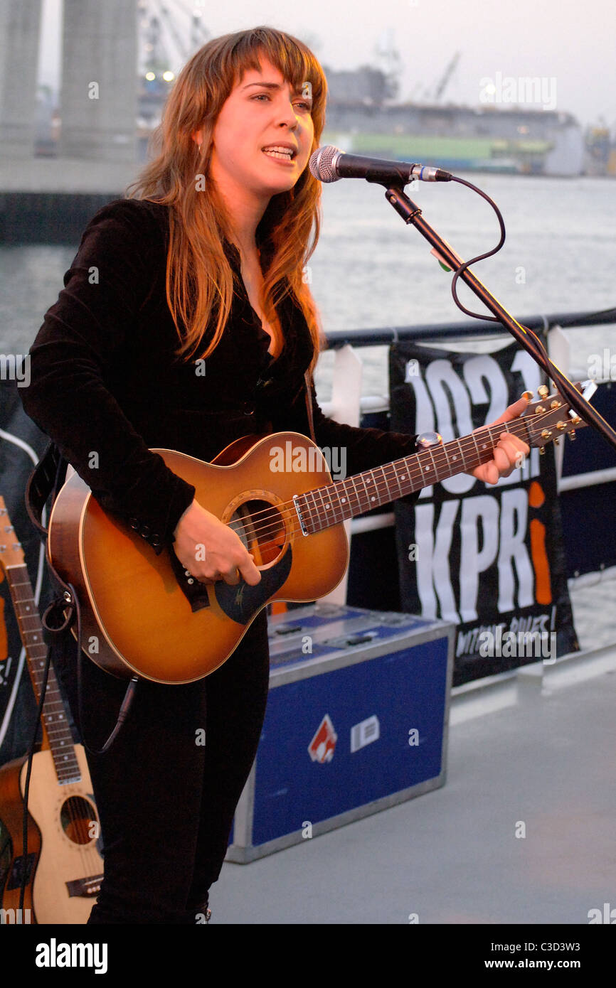 Juno Award-winning Canadian singer songwriter Serena Ryder performs to ...
