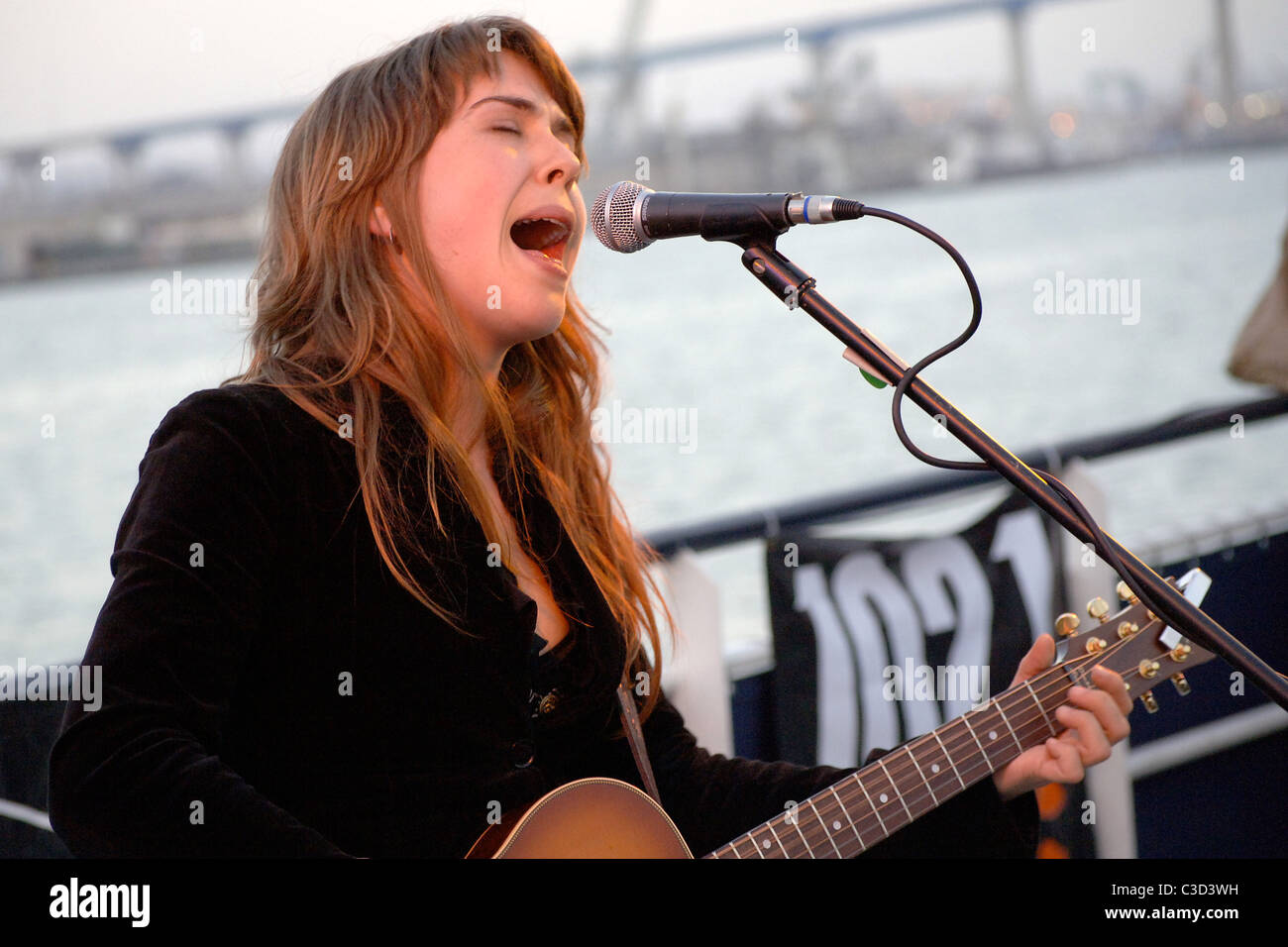 Juno Award-winning Canadian singer songwriter Serena Ryder performs to ...