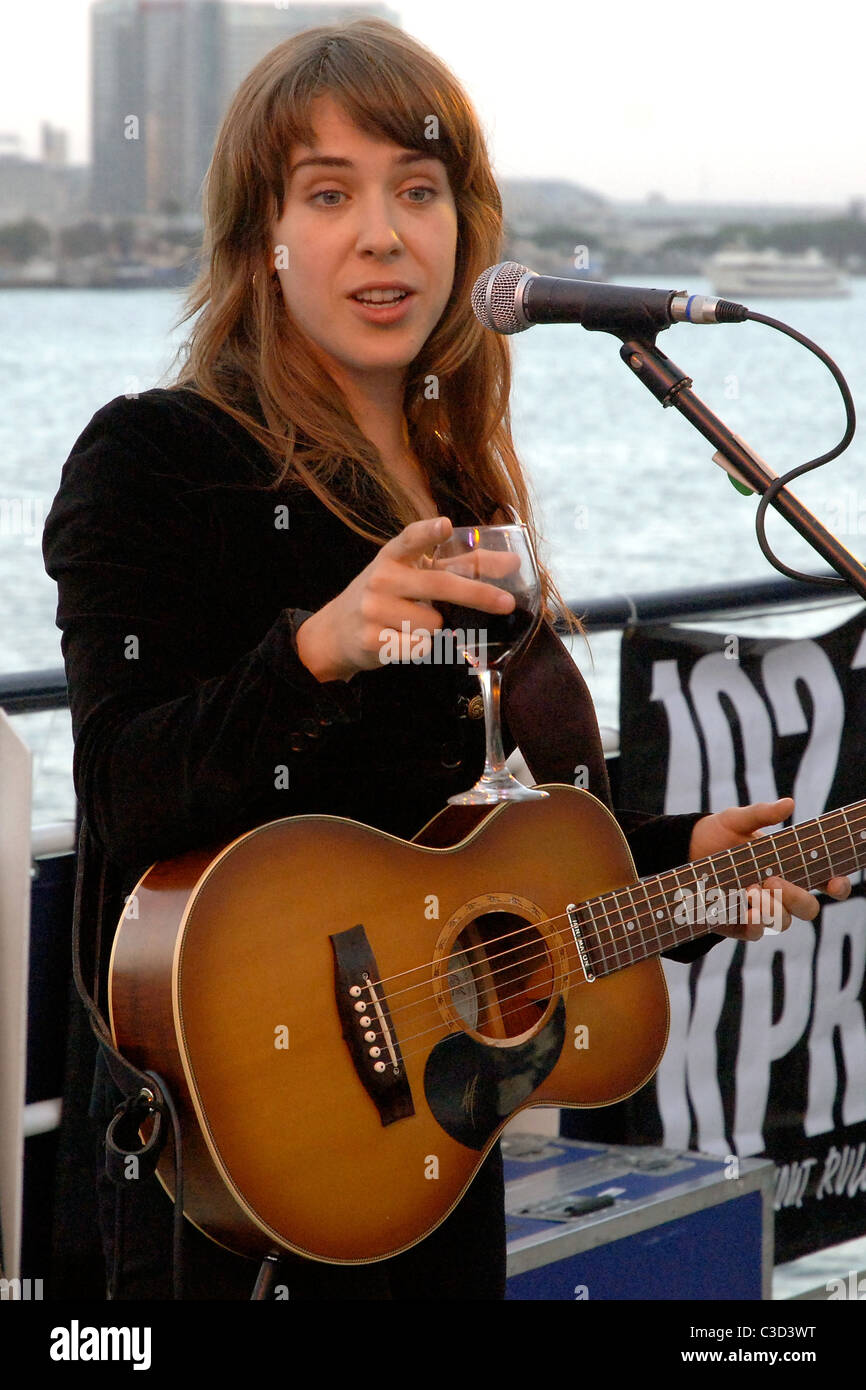 Juno Award-winning Canadian singer songwriter Serena Ryder performs to ...