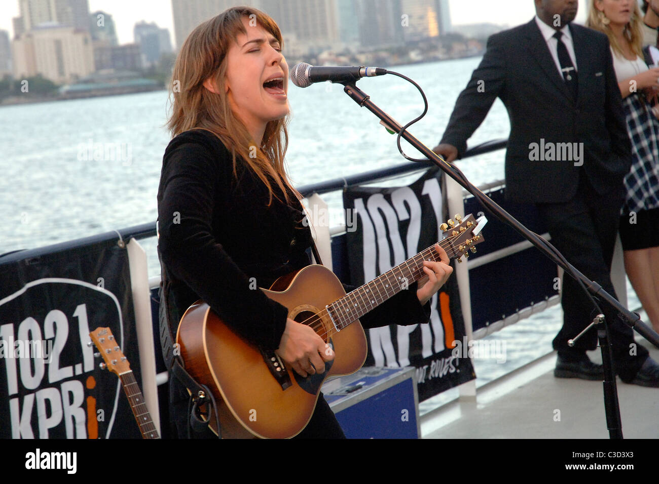 Juno Award-winning Canadian singer songwriter Serena Ryder performs to ...