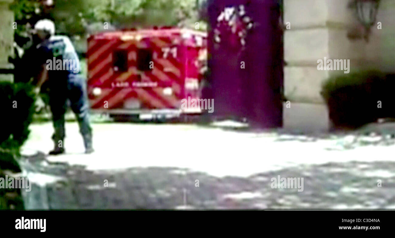 Michael Jackson Last Photo Ambulance