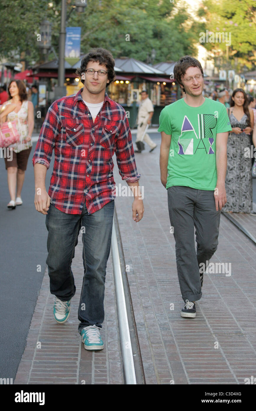 Andy Samberg out shopping in Hollywood with friends. Los Angeles ...