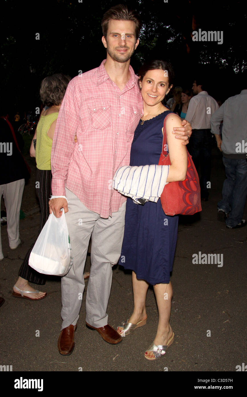 Fred Weller and Ali Marsh Opening Night of 'Twelfth Night' at ...