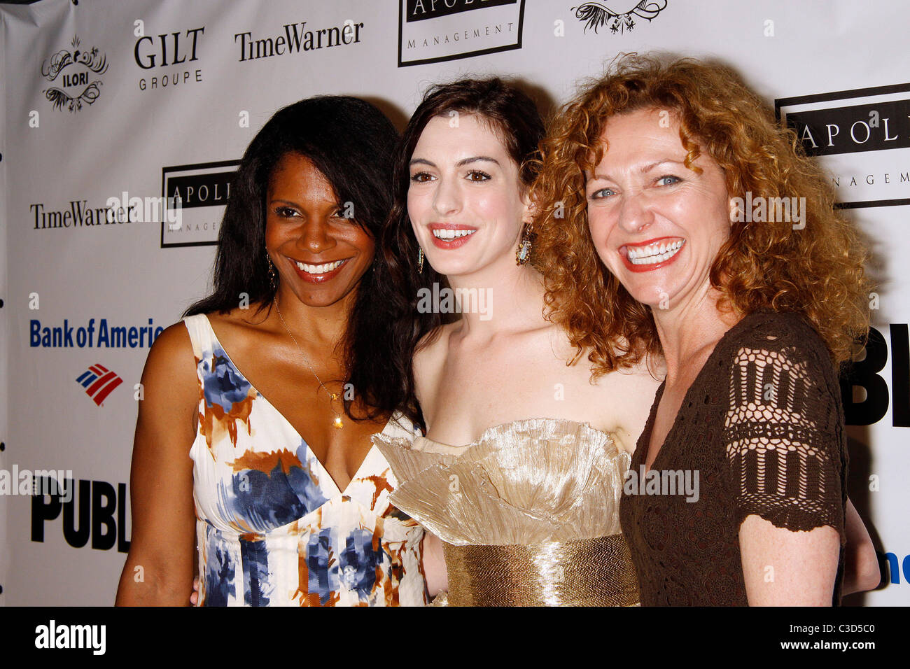 Audra McDonald, Anne Hathaway and Julie White Opening Night After Party ...