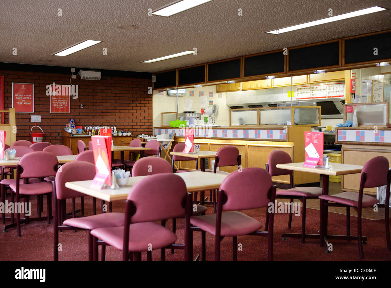Little chef cafe interior hi-res stock photography and images - Alamy
