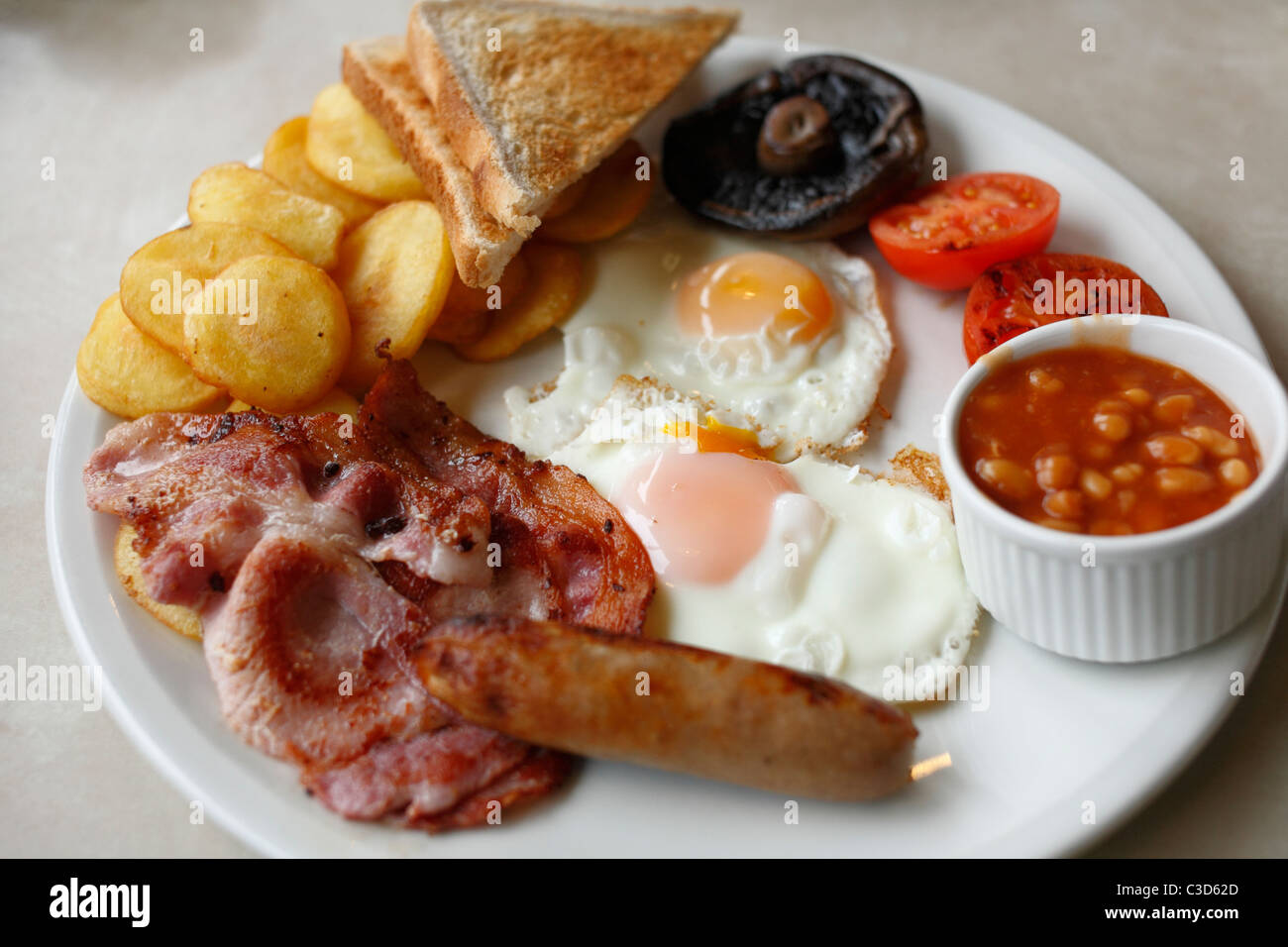 A Little Chef Olympic all day breakfast Stock Photo - Alamy