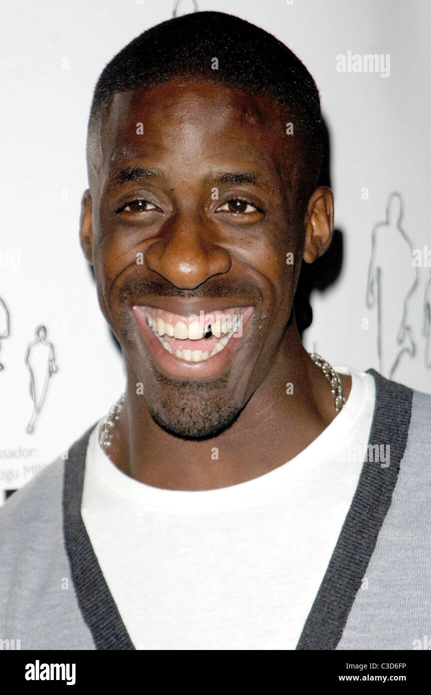 Dwain Chambers Go4Kids2012 launch party held at Electric Bird Cage ...