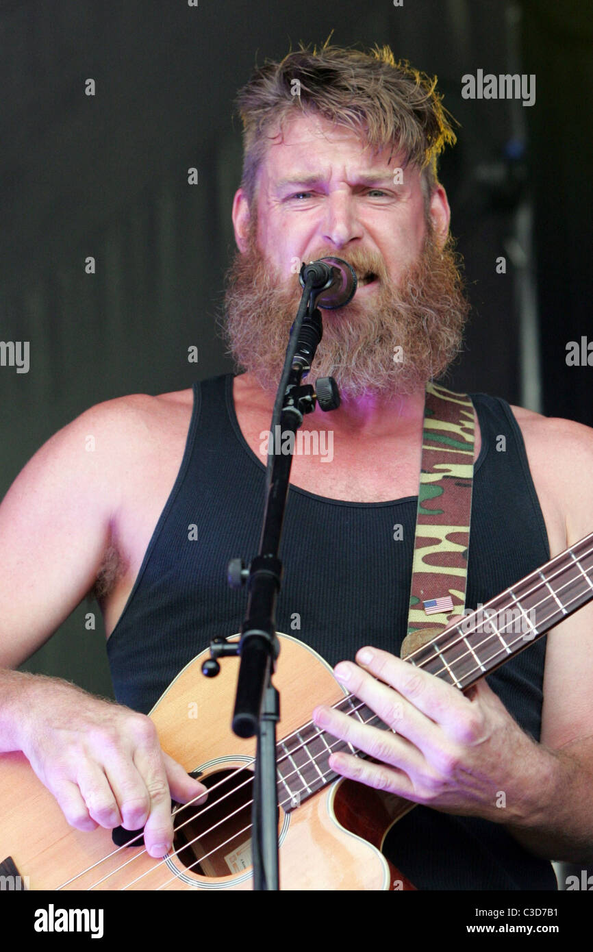 Hayseed Dixie Madstock Festival 2009 held at Victoria Park London ...